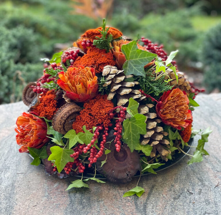 Allerheiligengestecke online kaufen - Moderner Grabschmuck -Wilp24.com